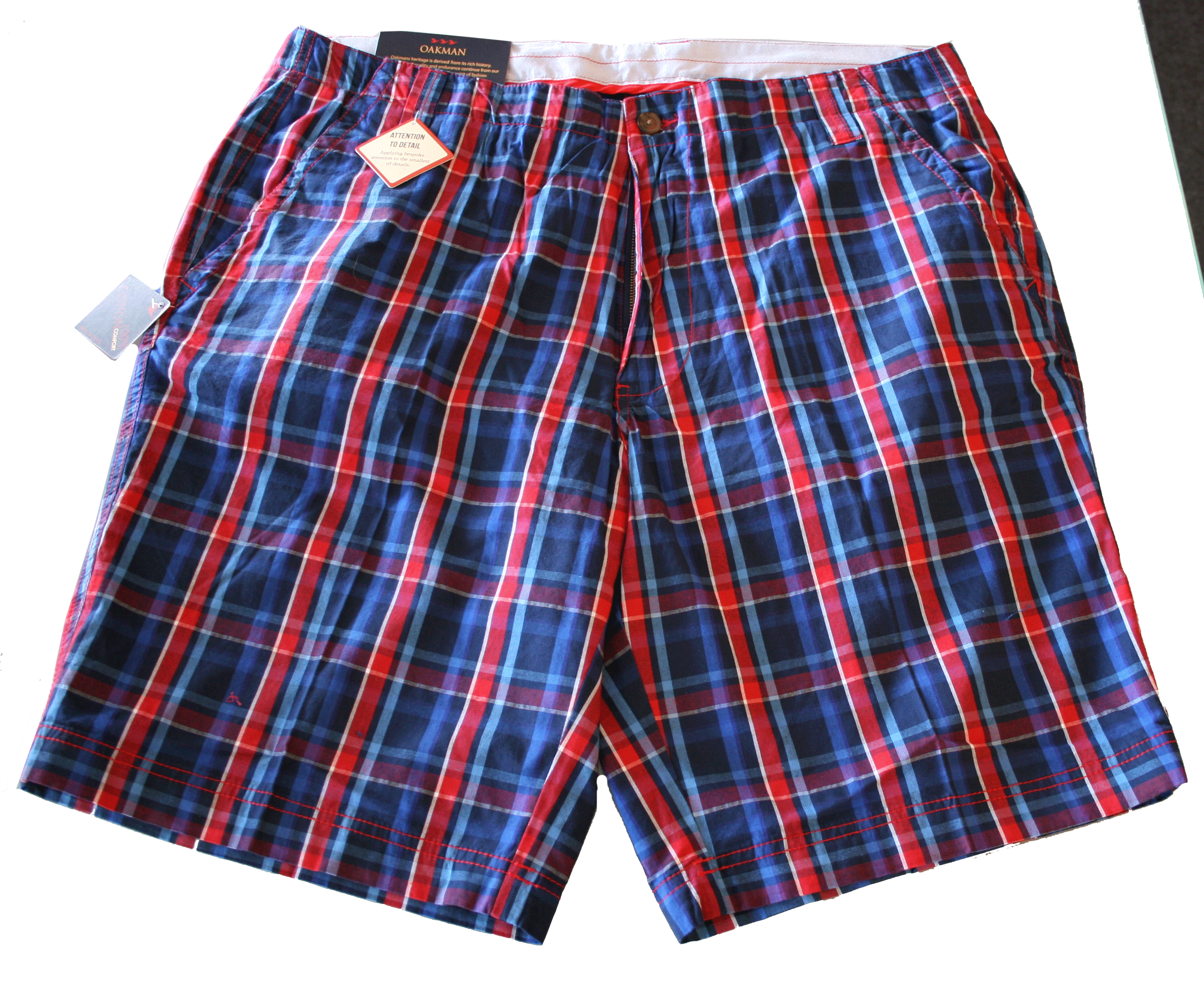 Oakman - Check Shorts